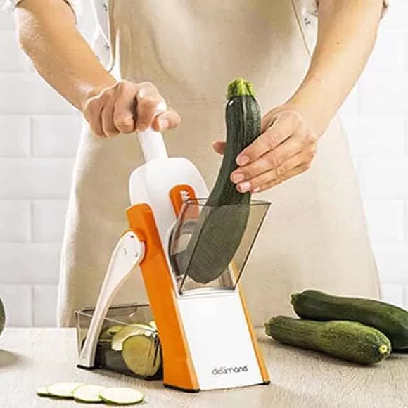 Brava Spring Slicer Manual Vegetable Fruit Chopper Cutter Grinder ...